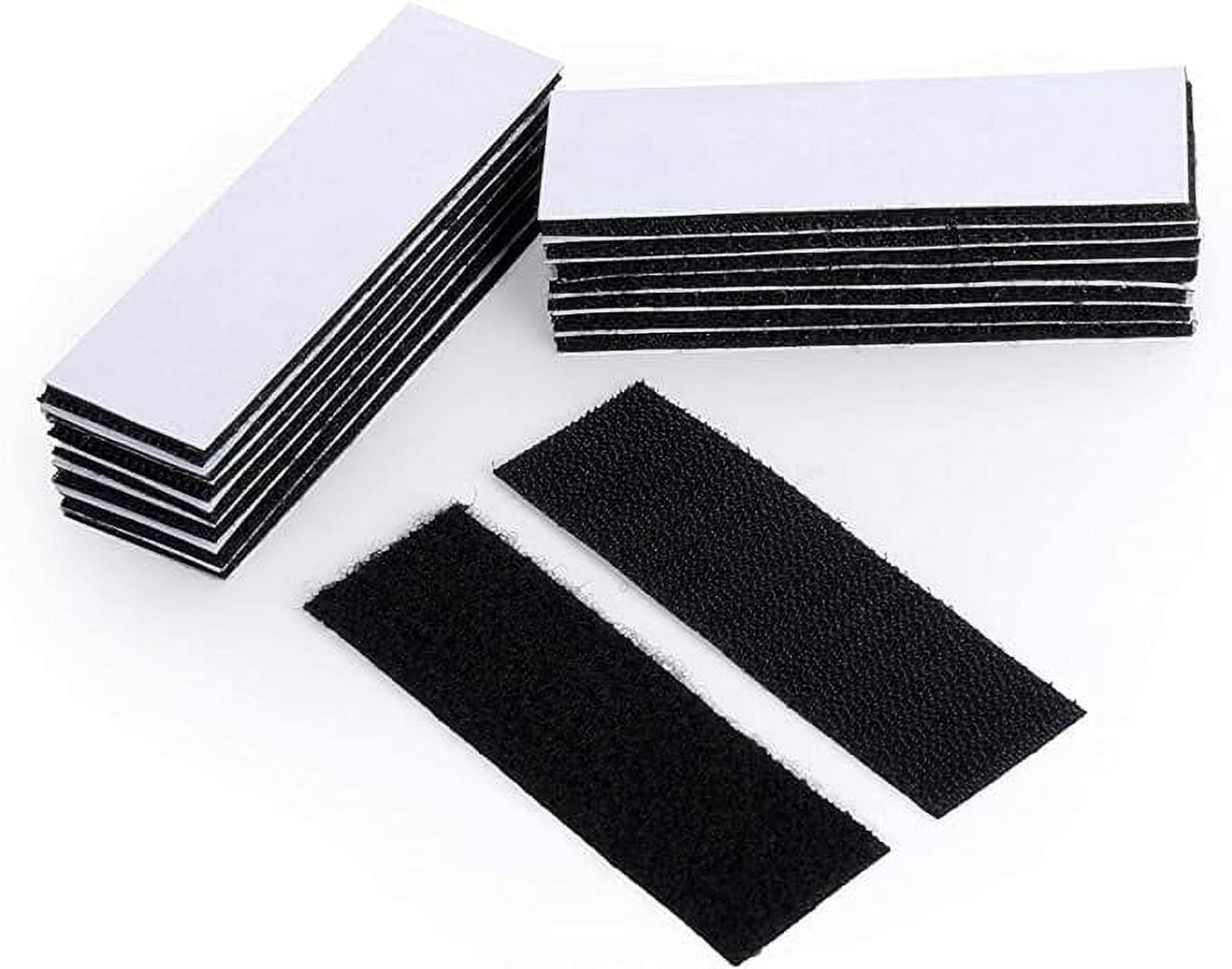 Heavy Duty Mounting Tape Double-Side Reclosable Hook Loop Strips Tape ...