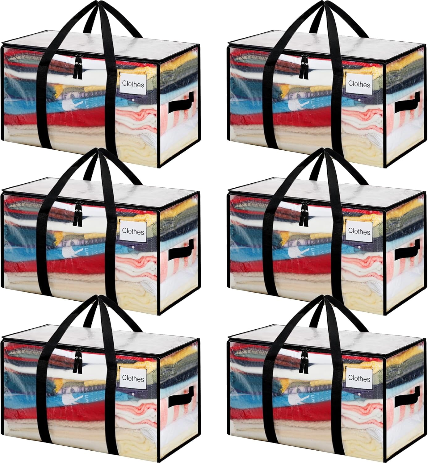 Heavy Duty Moving Bags with Strong Handle, Extra Large Moving Boxes ...