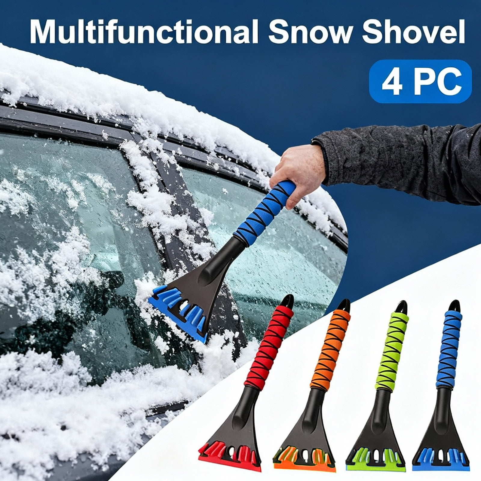 Heavy Duty Multi-Function Detachable Snow Tool - Professional Vehicle ...
