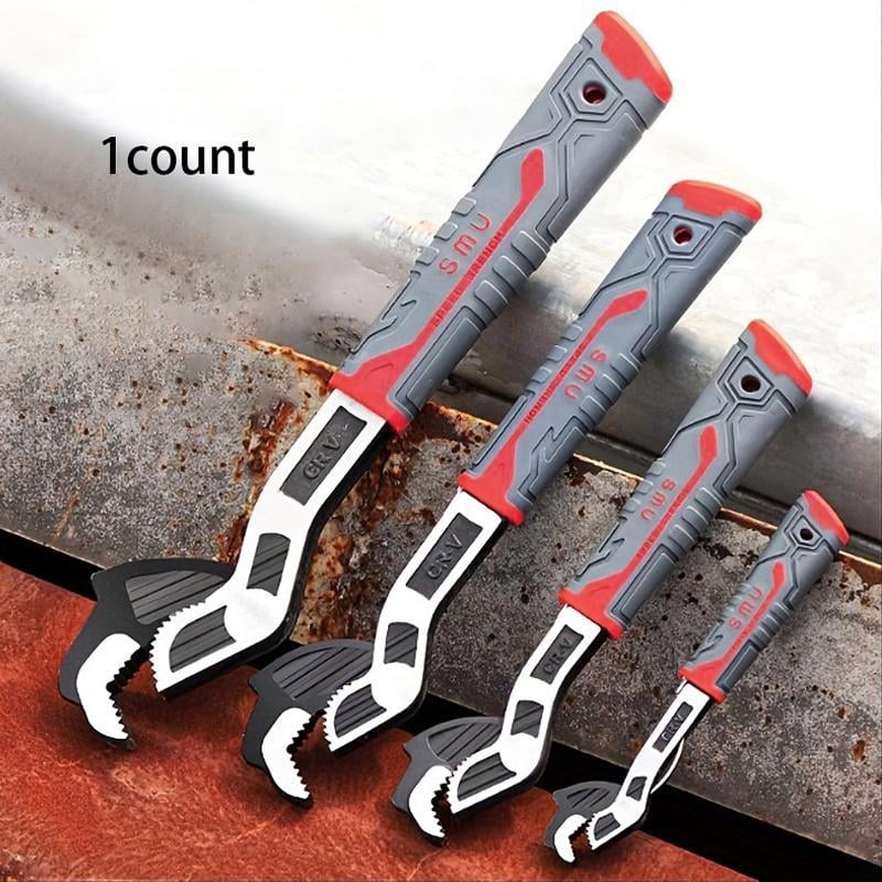 Heavy Duty Multifunctional Self-locking Wrench, 6, 8, 10, 12 Inch Pipe ...