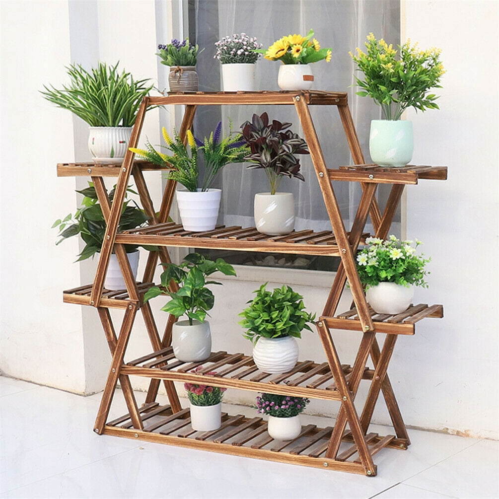 Heavy Duty Multiple Pots Plant Stand Flower Organizer Rack Holder ...