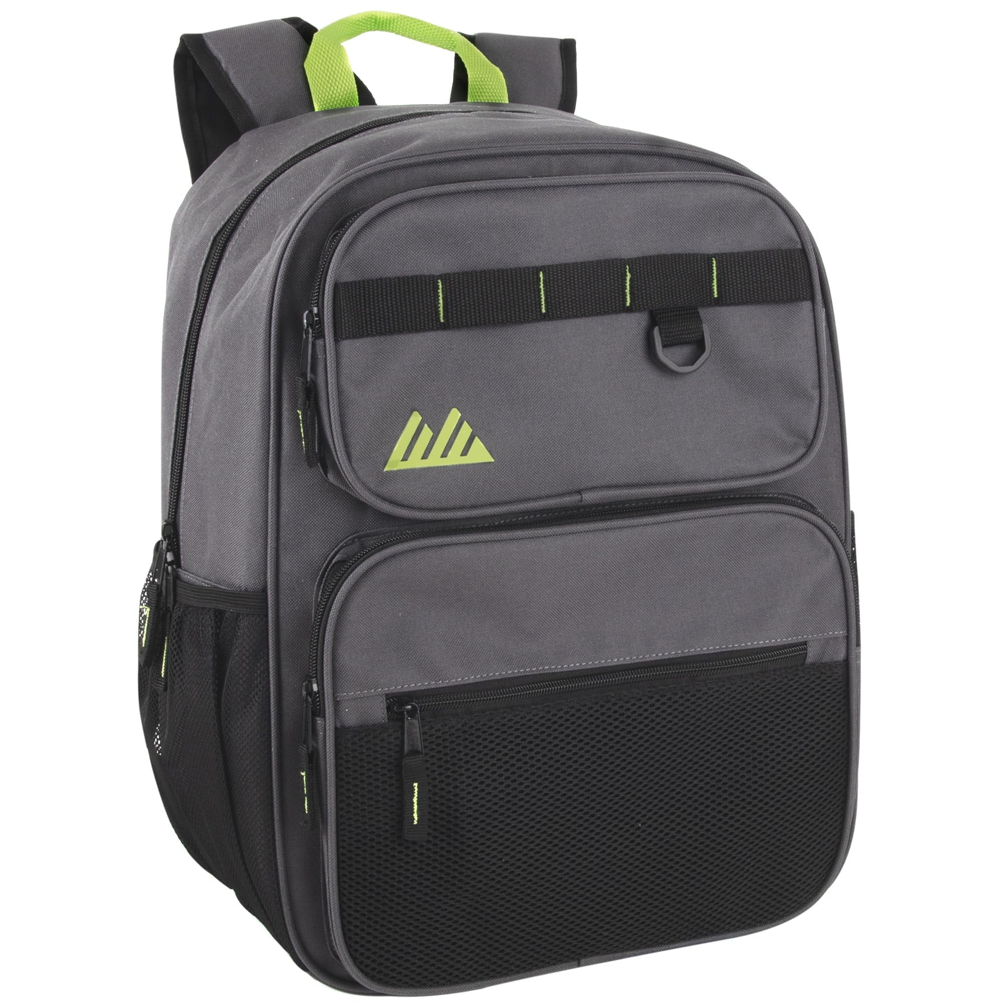 Summit Ridge, Heavy Duty Multipocket Backpack, 18x13x6 in, Gray ...