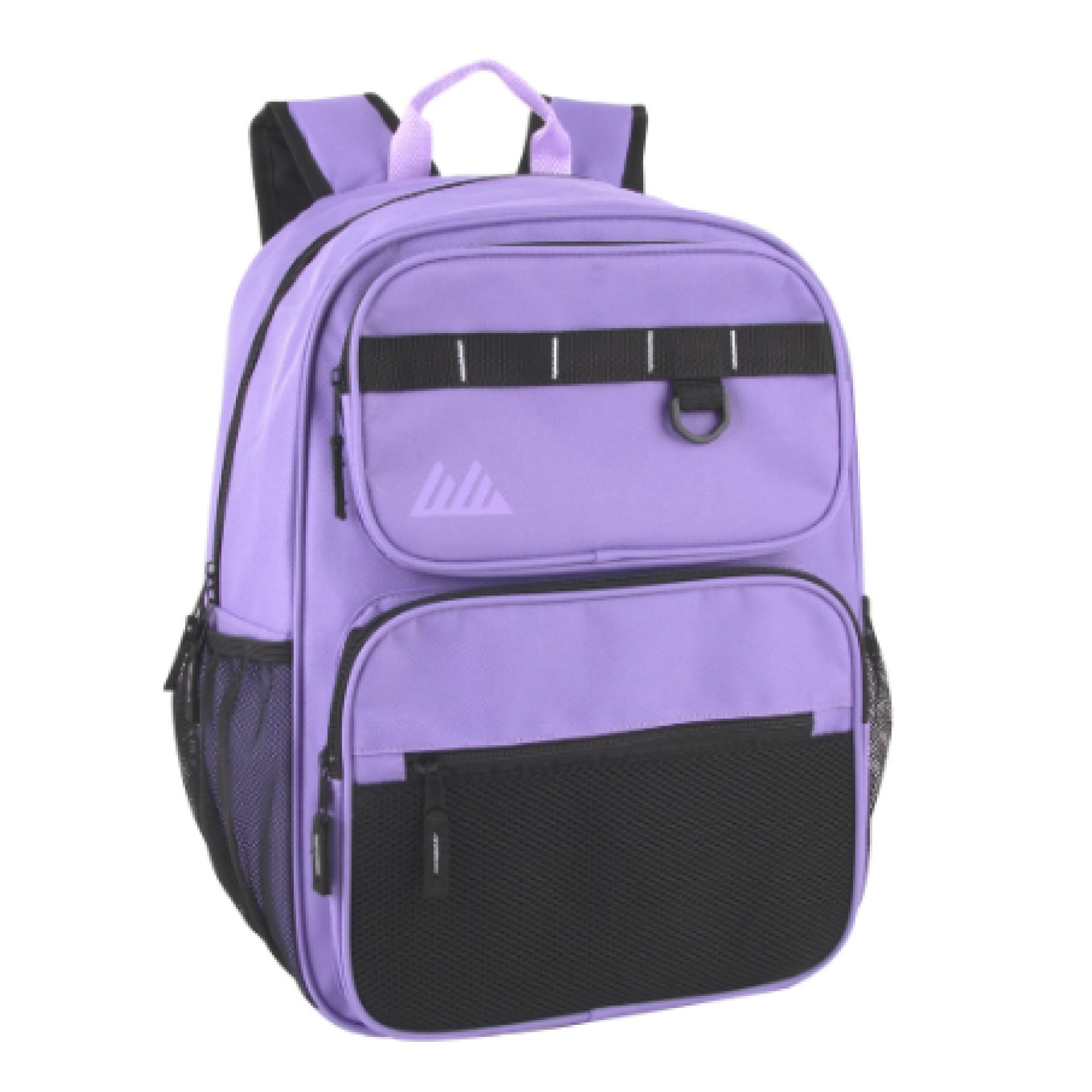 Heavy Duty Multipocket Backpack with Front Zippered Pockets and Side ...