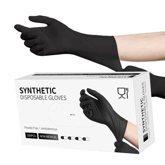 Heavy Duty Nitrile Gloves | 9 Inch Disposable Gloves for Cleaning ...