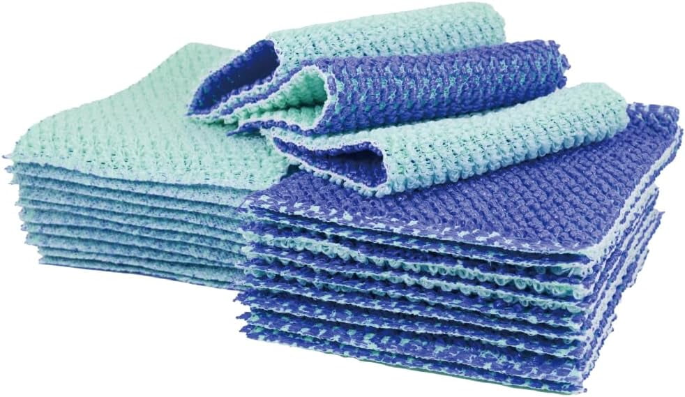 Heavy Duty Non-Scratch Double Sided Soft Scrubber for Dish Scrubber for ...