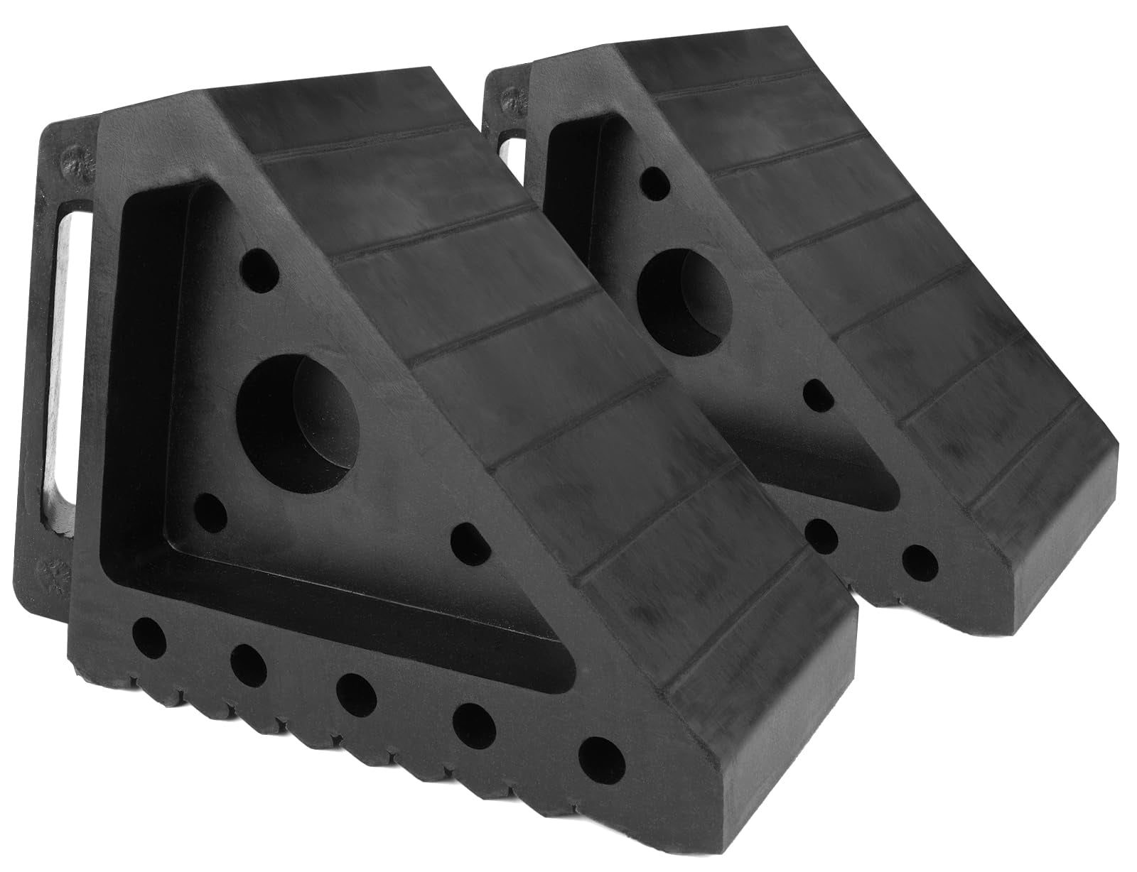 Heavy-Duty Non-Slip Built-in Handle All-Weather Solid Rubber Wheel ...