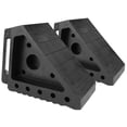 Heavy-Duty Non-Slip Built-in Handle All-Weather Solid Rubber Wheel ...