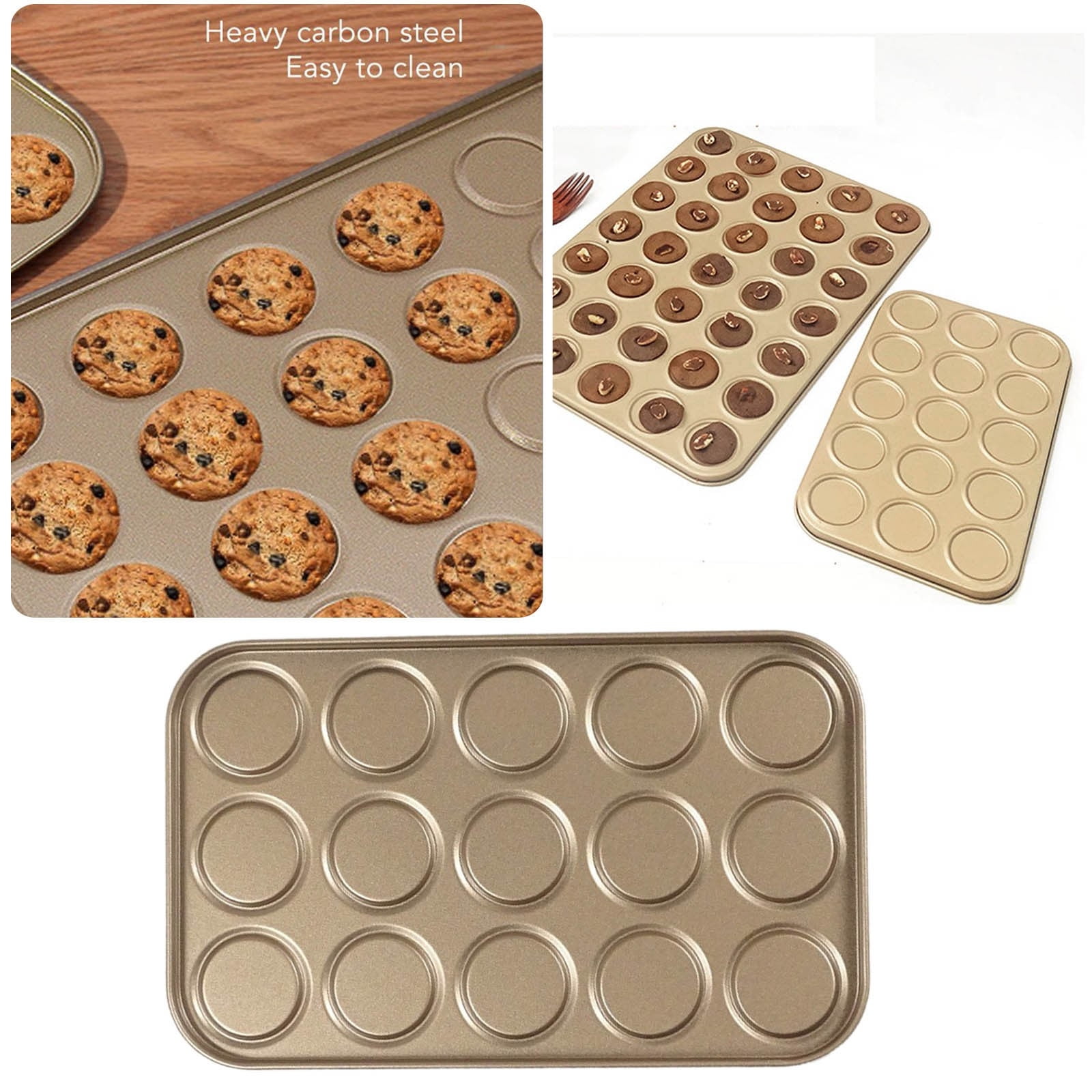 Heavy Duty Non Stick Baking Tray – Purpose Oven Baking Pan For Cookies ...