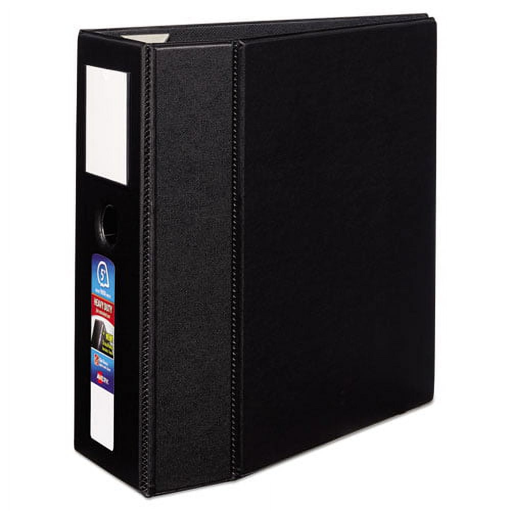 Heavy-Duty Non-View Binder, Durahinge, Three Locking One Touch Ezd ...