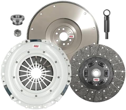 Heavy Duty OEM Clutch Kit with Flywheel Compatible with 1996 1997 1998 ...