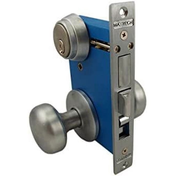Heavy Duty ORNAMENTAL Iron Gate Double Cylinder Mortise Lockset 2-1/2 ...