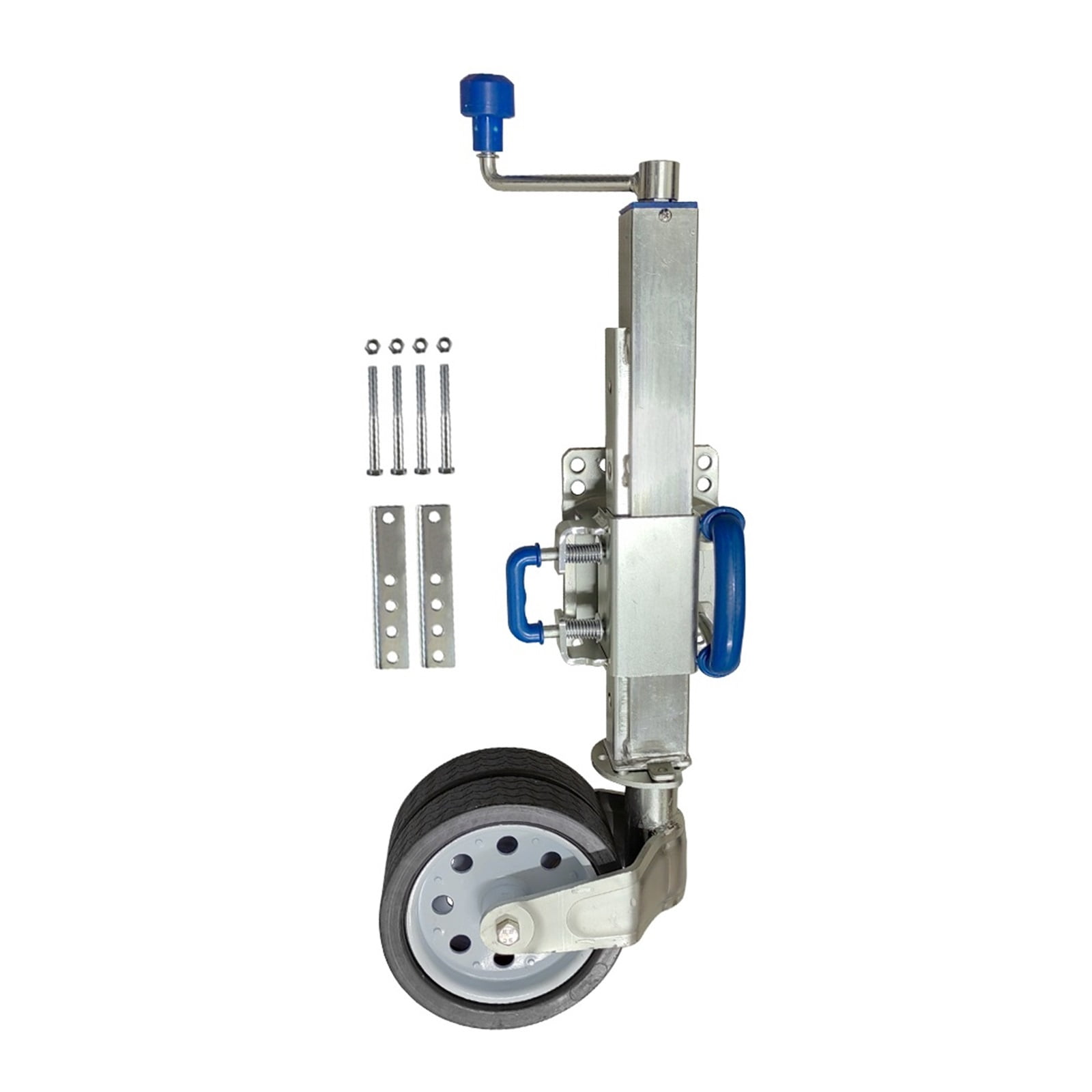 Heavy Duty Offroad 5000LBS Dual Wheel Swing Up Trailer Jack 4 X ...