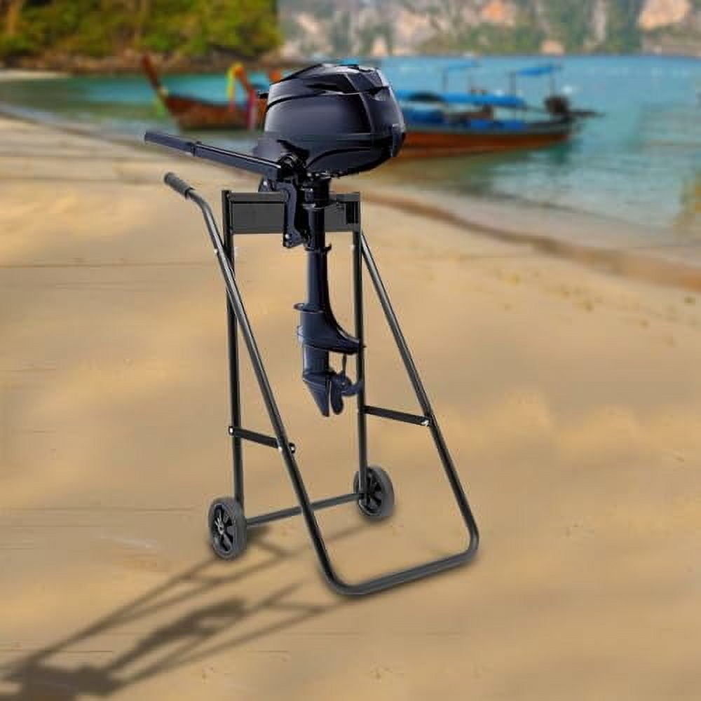 Heavy Duty Outboard Boat Motor Stand Carrier Cart Dolly, 40kg/88.18 lbs ...