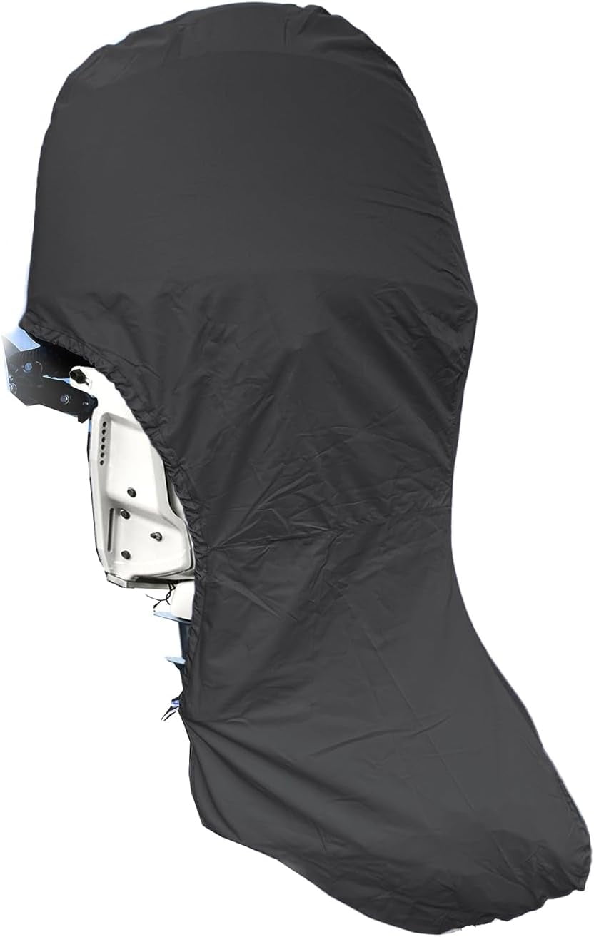 Heavy Duty Outboard Motor Cover, Waterproof 600D Polyester Full Size ...