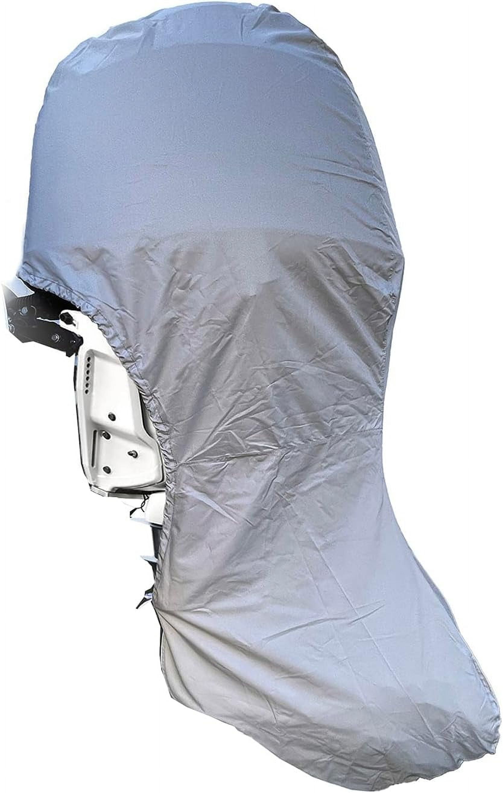 Heavy Duty Outboard Motor Cover, Waterproof 600D Polyester Full Size ...