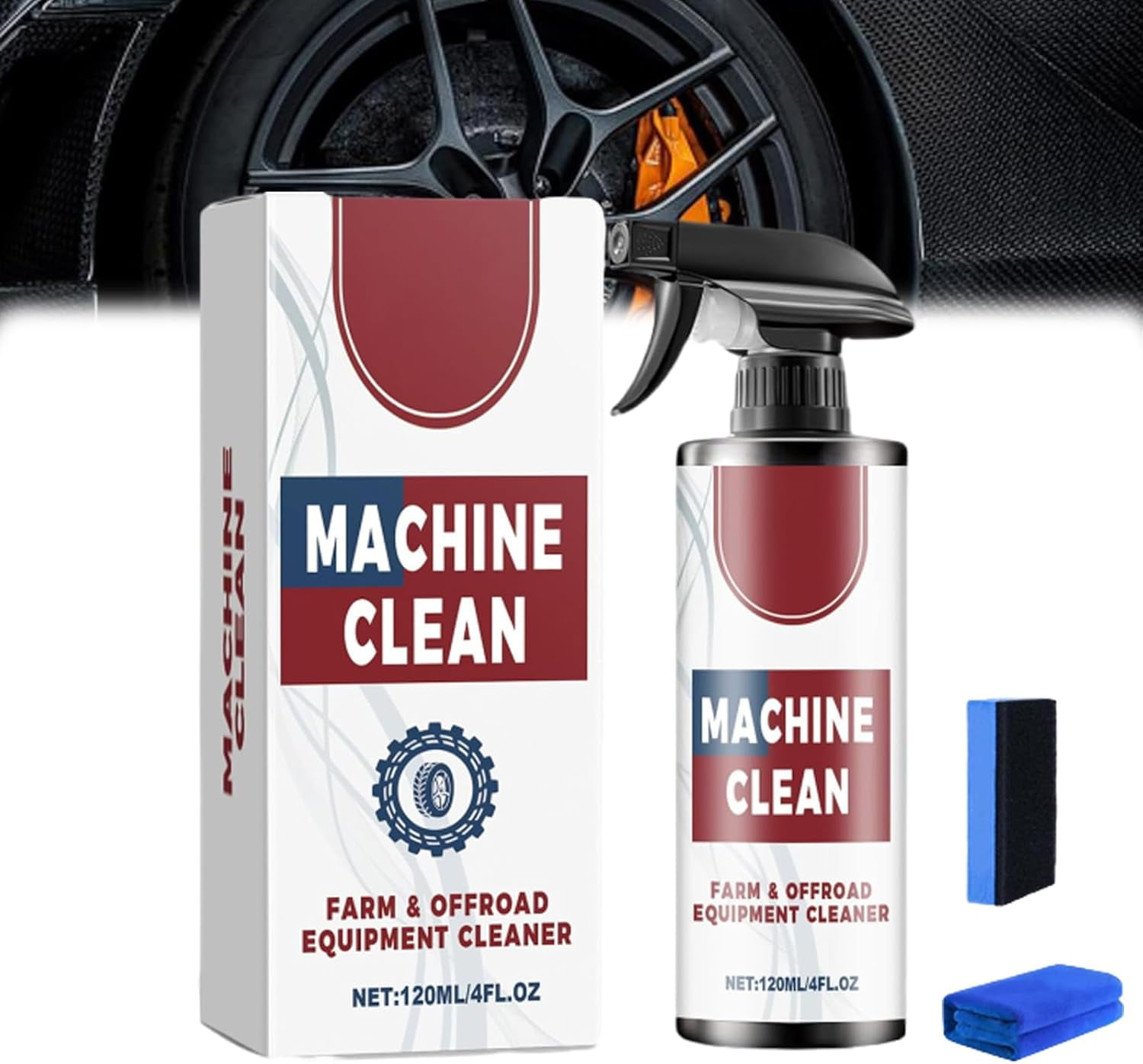 Heavy-Duty Outdoor All Purpose Cleaner, Machine Clean Wheel Cleaner ...