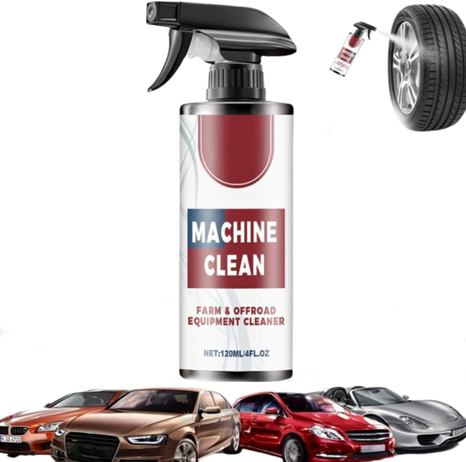 Heavy-Duty Outdoor All Purpose Cleaner, Machine Clean Wheel Cleaner ...