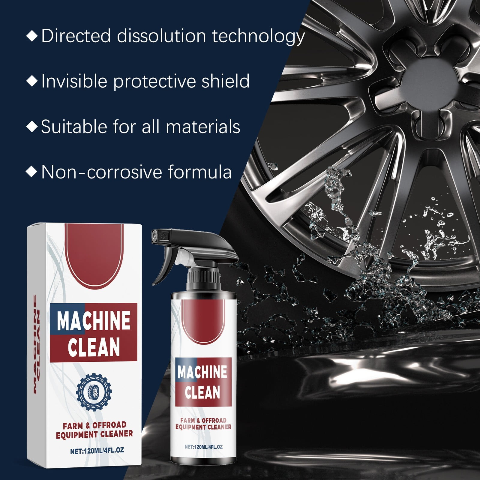 Heavy Duty Outdoor All Purpose Cleaner,Machine Clean Wheel Cleaner ...