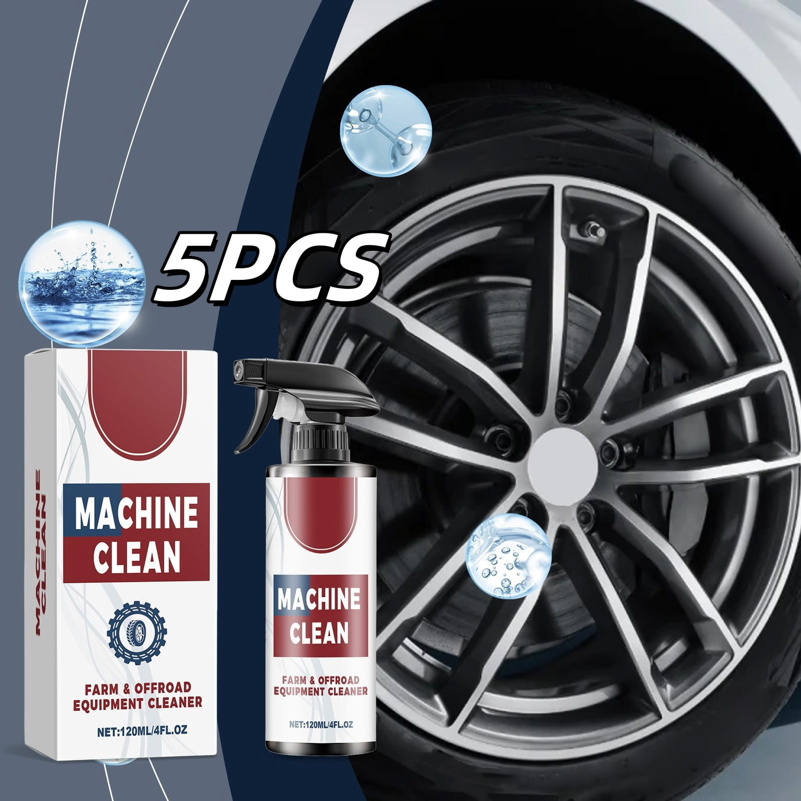 Heavy Duty Outdoor All Purpose Cleaner, Machine Clean Wheel Cleaner ...