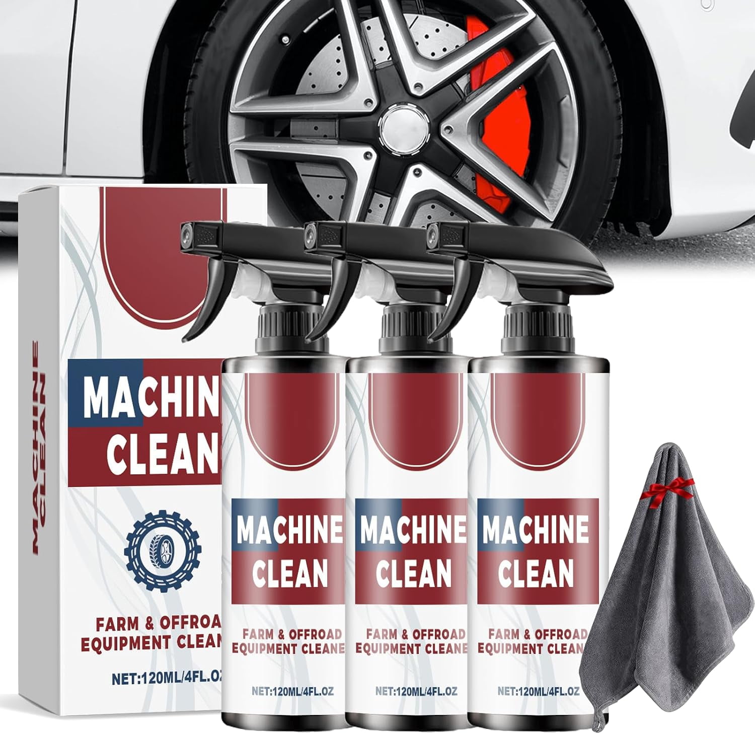 Heavy-Duty Outdoor All Purpose Cleaner, Machine Clean Wheel Cleaner ...