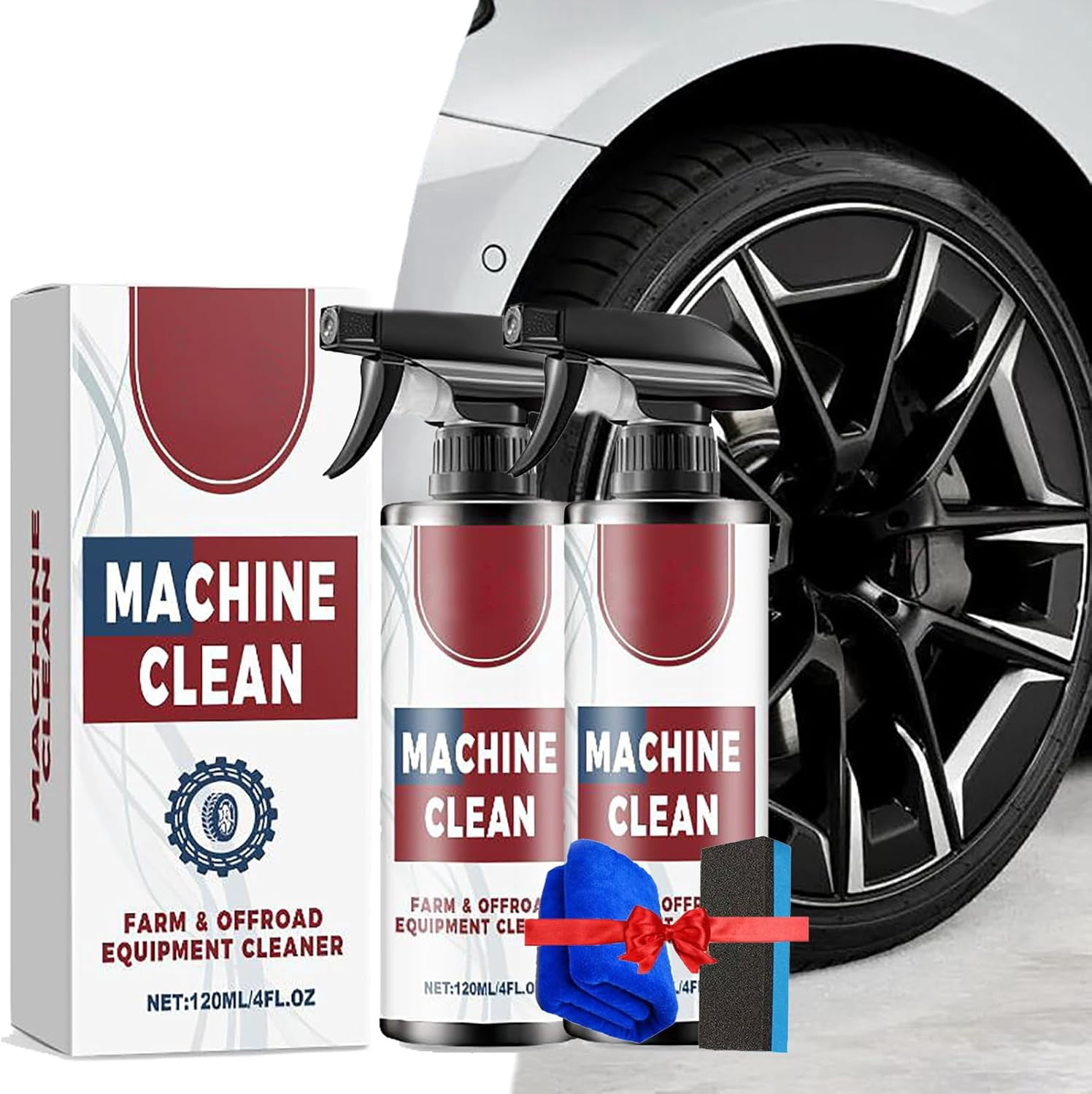 Heavy-Duty Outdoor All Purpose Cleaner, Machine Clean Wheel Cleaner ...