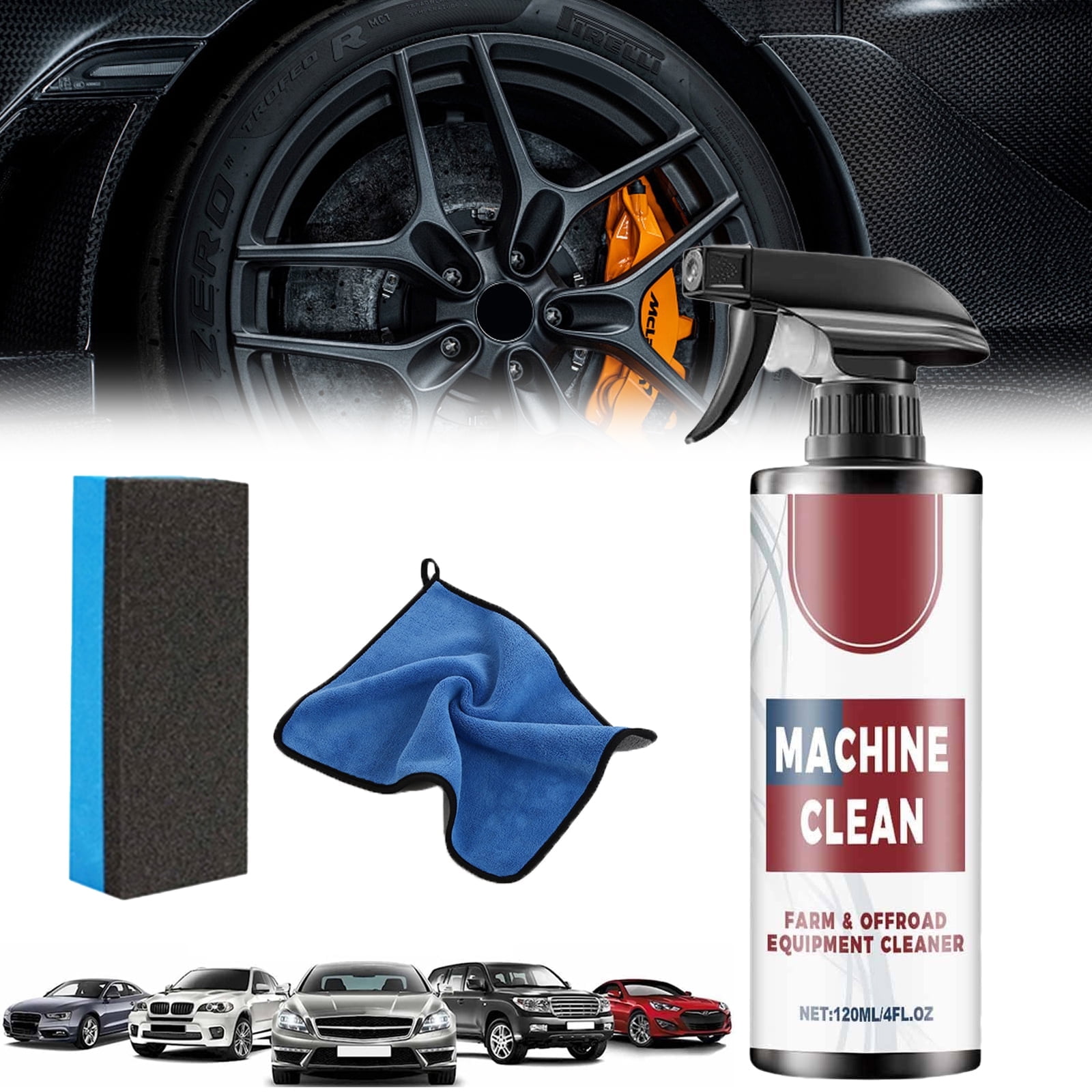 Heavy-Duty Outdoor All Purpose Cleaner, Professional Farm & Offroad ne ...