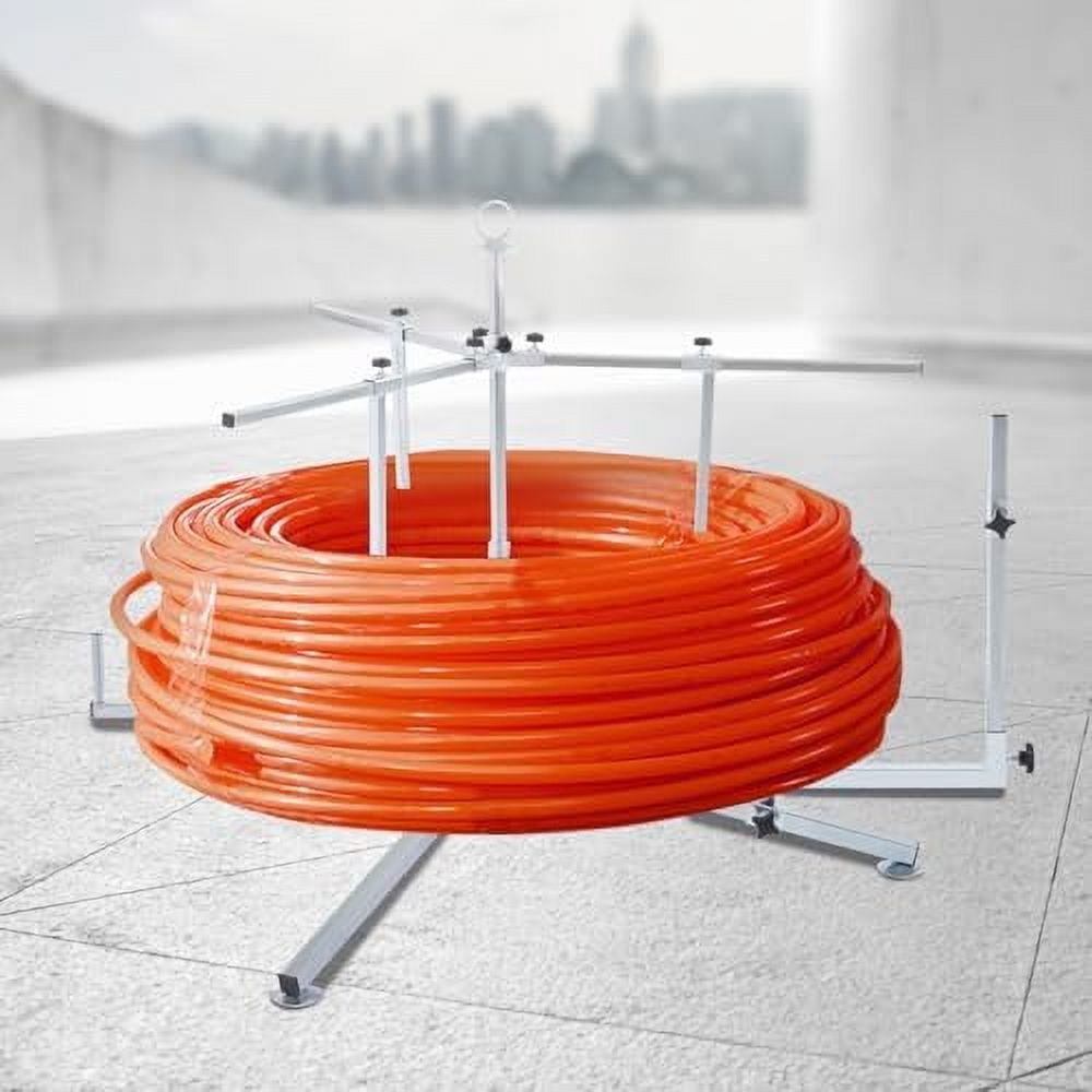 Heavy Duty PEX Pipe Decoiler, Multi-function Adjustable Pipes Dispenser ...