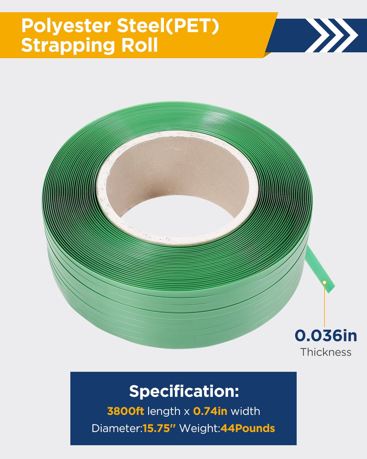 Heavy Duty Packaging Green Strapping Banding Roll Use with Strapping ...