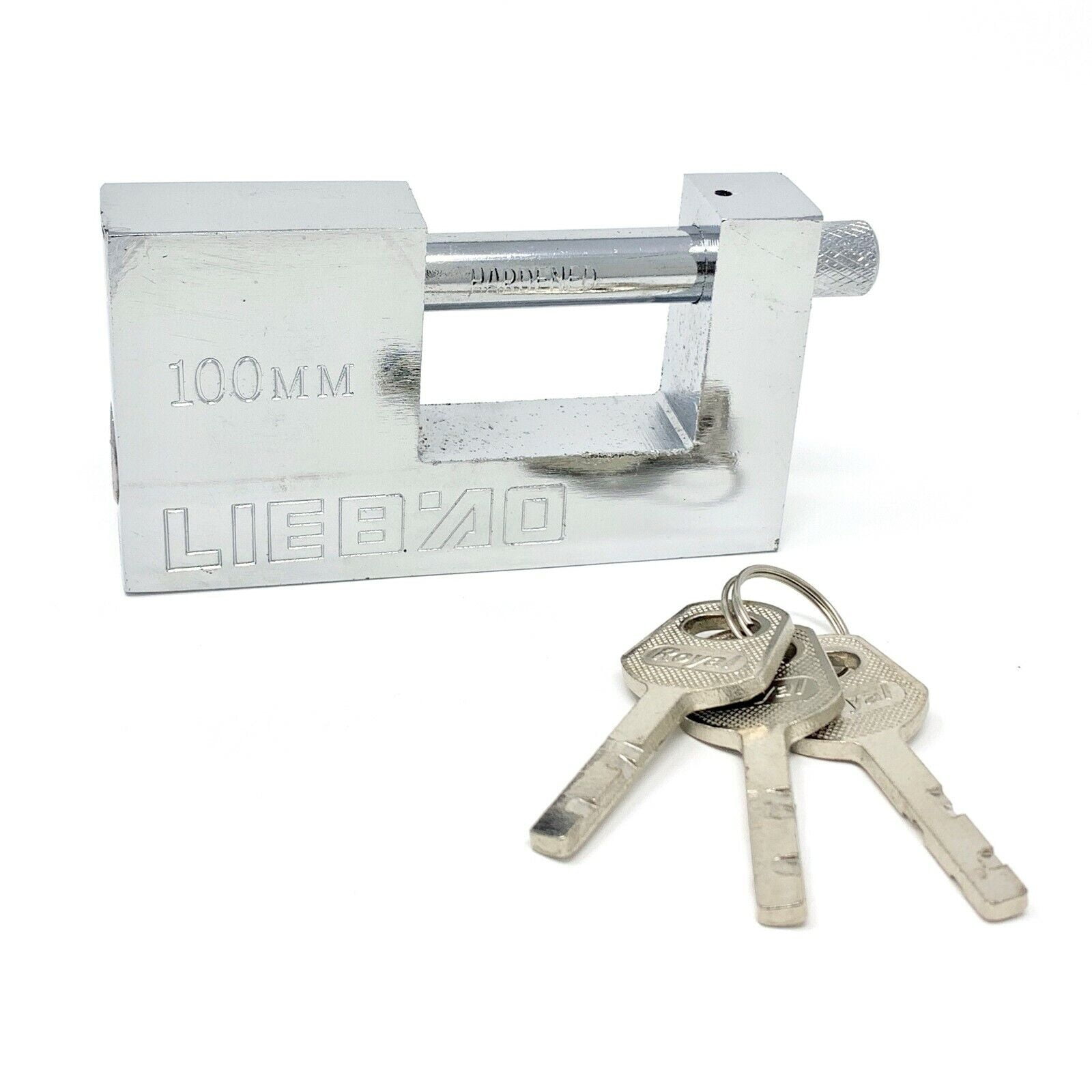 Heavy Duty Padlock or Chain Lock 100mm Shipping Container Garage ...