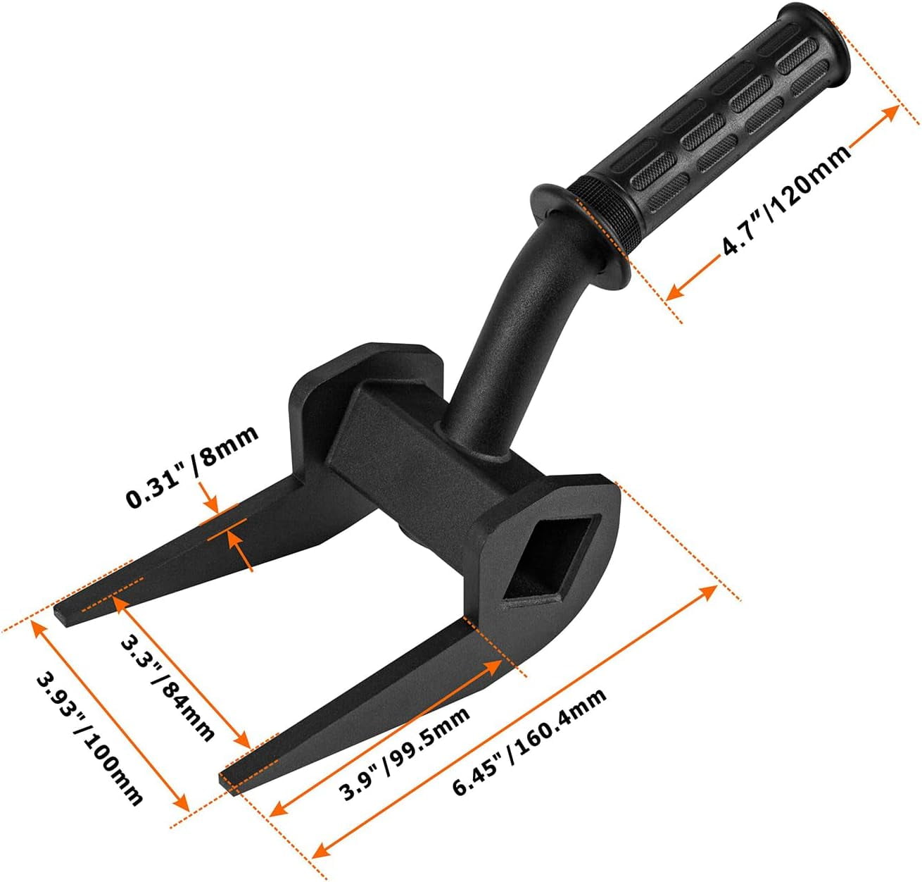 Heavy Duty Pallet Buster Tool for Wood Removal, Handheld Deck Wrecker ...