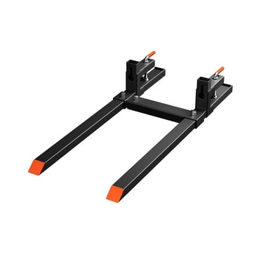 LABLT 43 2000lbs Clamp on Pallet Forks, Heavy Duty Quick Attach Bucket ...