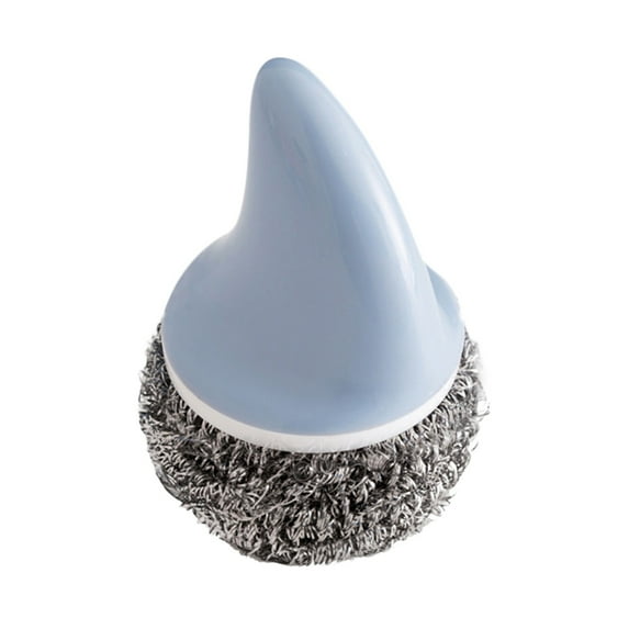 Heavy Duty Pan Cleaning Brush with Ergonomic Handle for Powerful ...