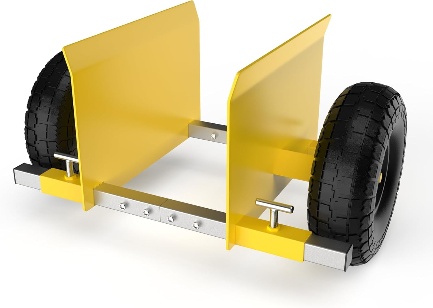 Heavy Duty Panel Dolly Slab Door Dollys with Solid Rubber Tires Wheels ...