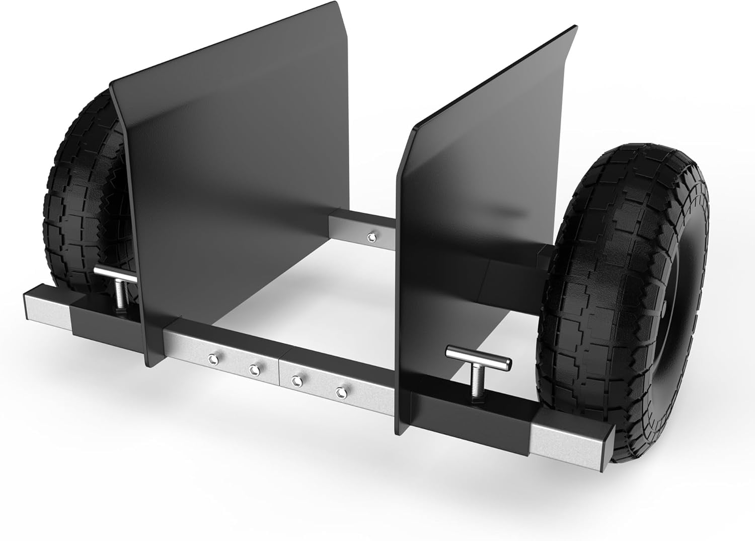 Heavy Duty Panel Dolly Slab Door Dollys with Solid Rubber Tires Wheels ...