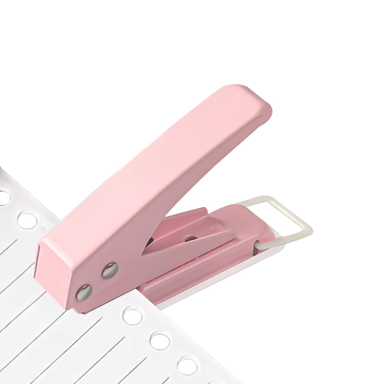Heavy Duty Paper Punch - 15 Sheet Capacity, Metal Hole Puncher for Id ...