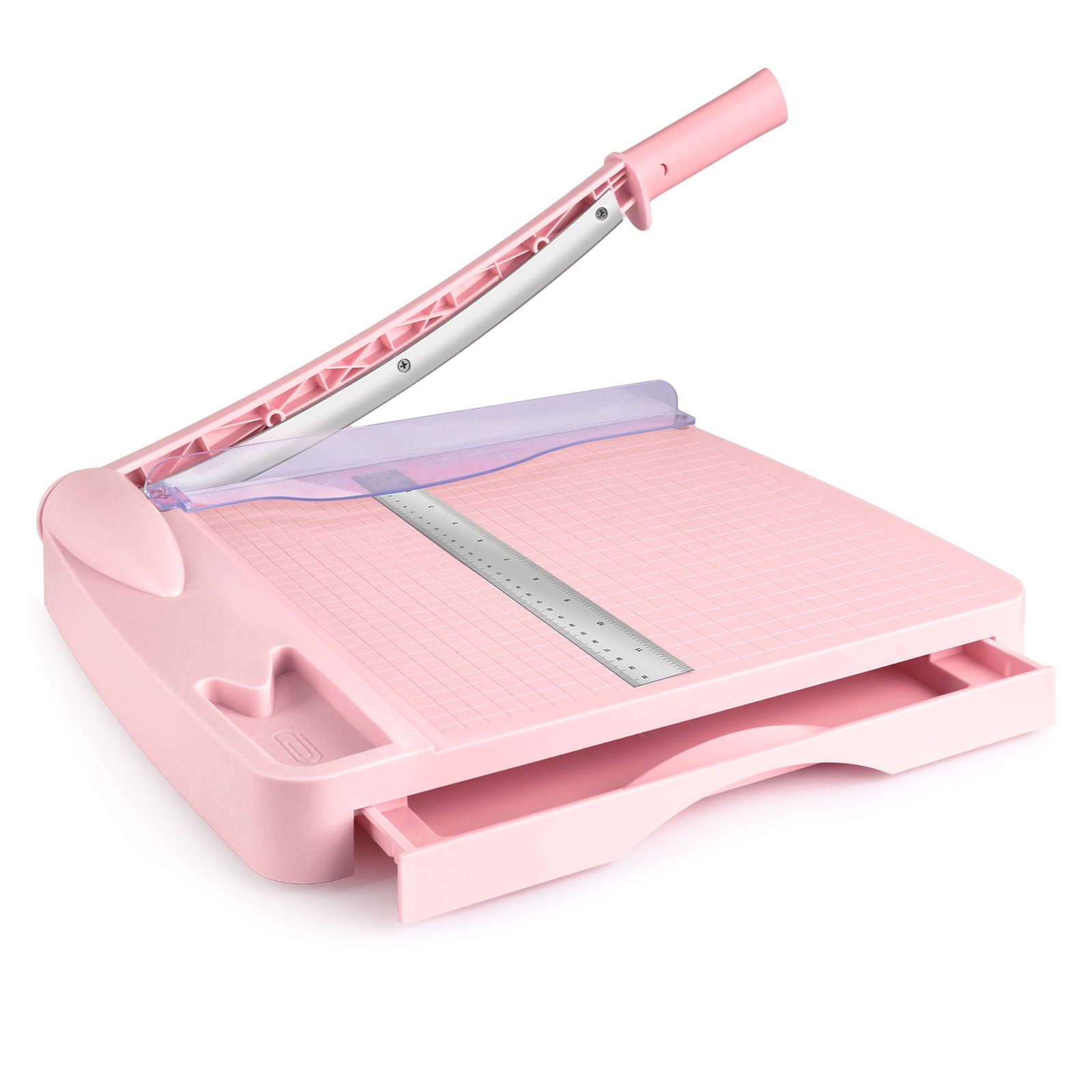 Heavy Duty Paper Trimmer, 12" Cut Length A4-B7 Guillotine Paper Cutter ...