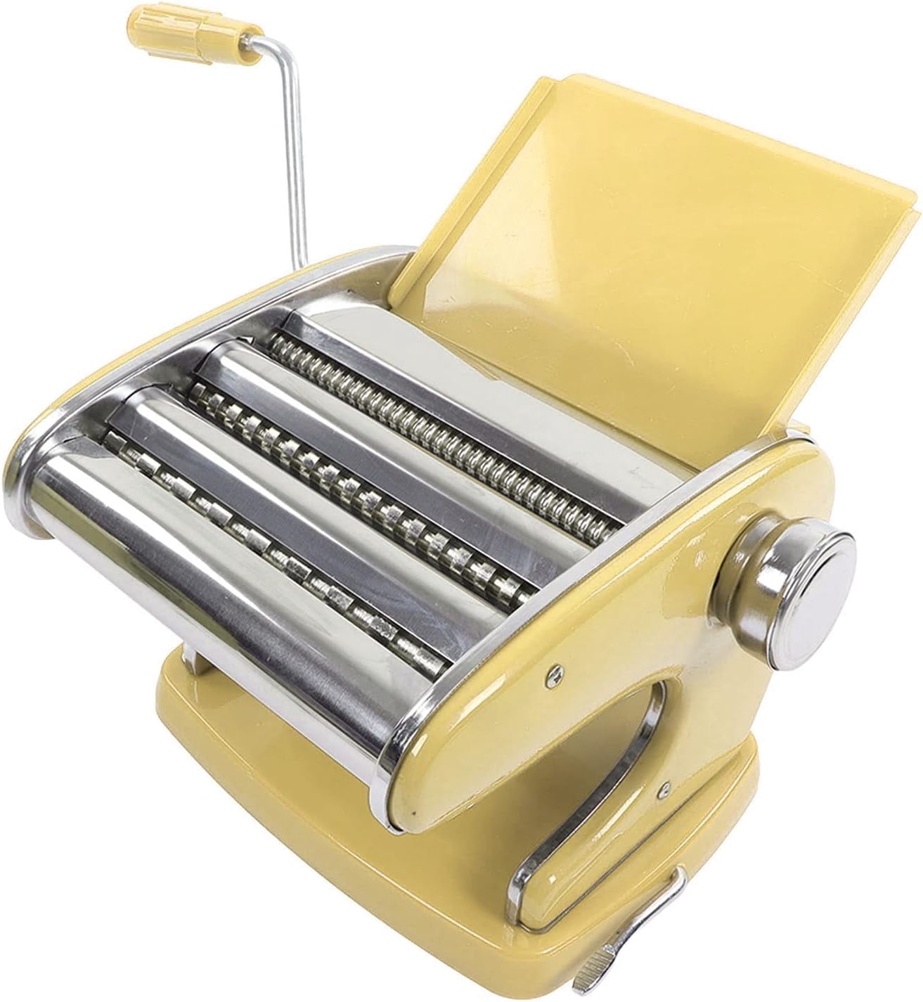 Heavy Duty Pasta Maker,Stainless Steel 6 Adjustable Thickness Settings ...