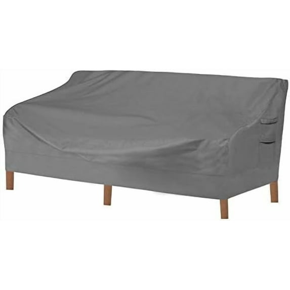 Heavy Duty Patio Sofa Cover, 100% Waterproof 3-Seater Outdoor Sofa ...