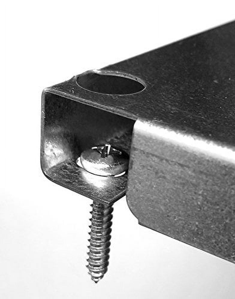 Heavy Duty Pegboard Round Hole Only Galvanized Steel Metal Peg Board ...