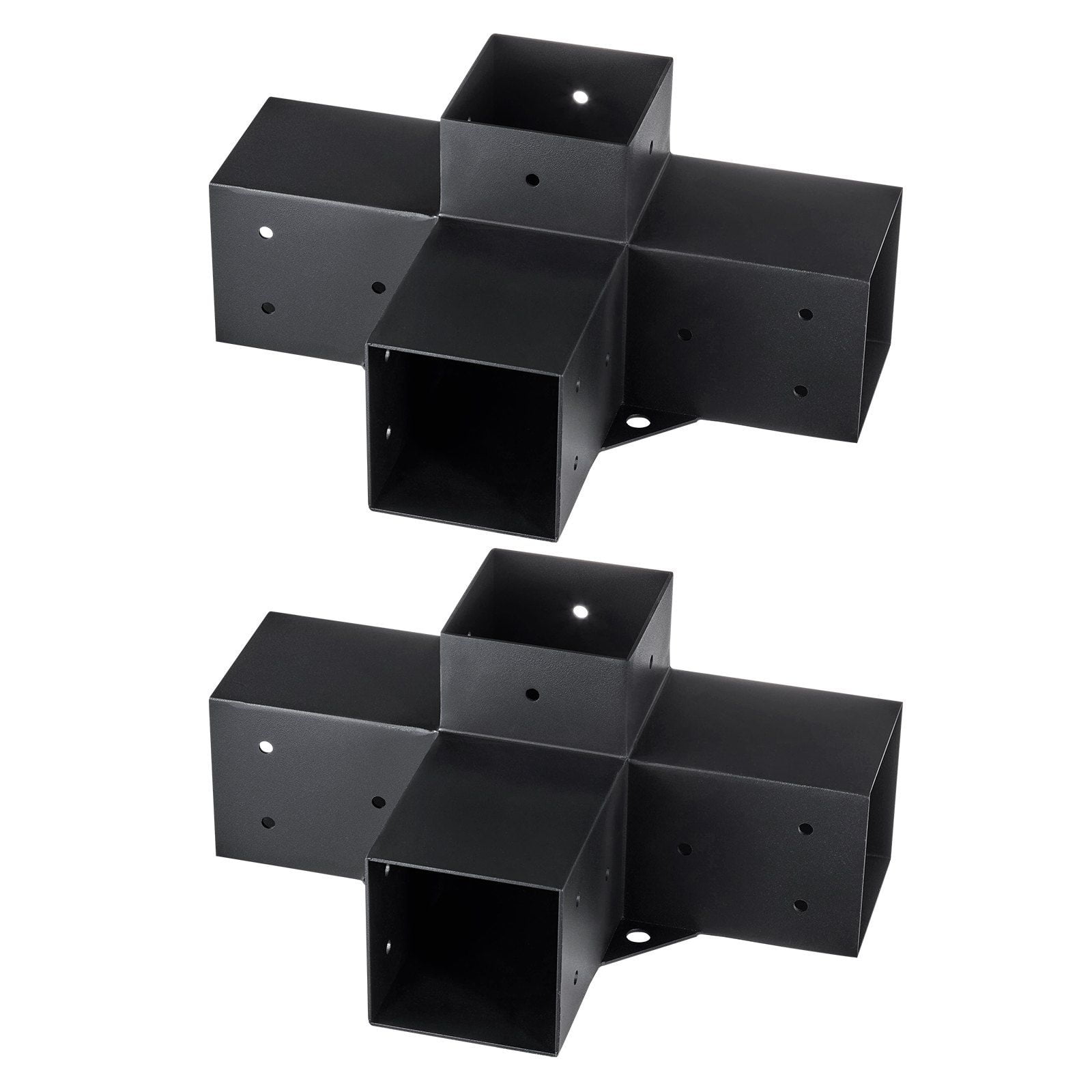 Heavy Duty Pergola Bracket Kit for 4x4 Post - 4-Way Corner Brace, DIY ...