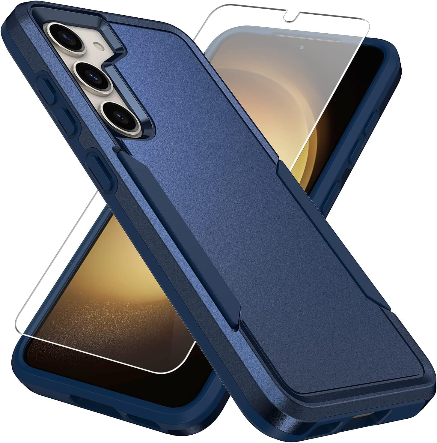 Heavy Duty Phone Case Designed for Samsung Galaxy S24 Plus Case with ...