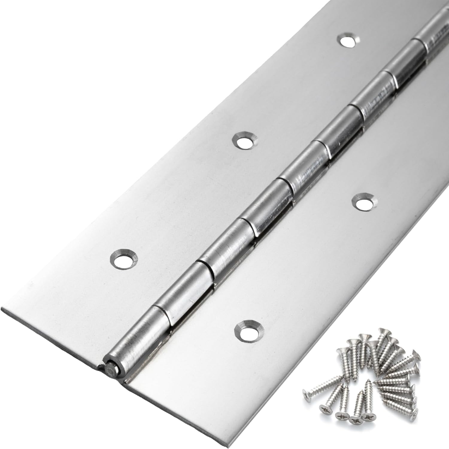 Heavy Duty Piano Hinge 24 Inch x 3 Inch Width, True 0.060'' Thick ...