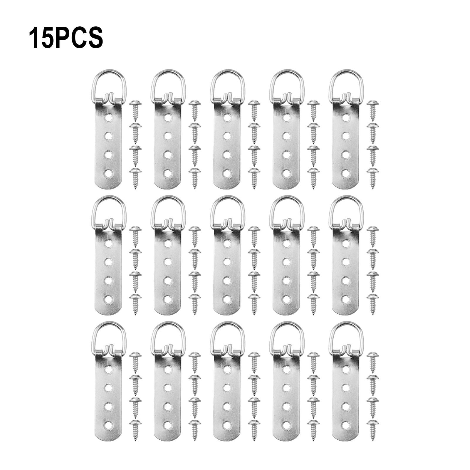 Heavy Duty Picture Hangers D Rings Picture Hanging Photo Frame Hangers ...
