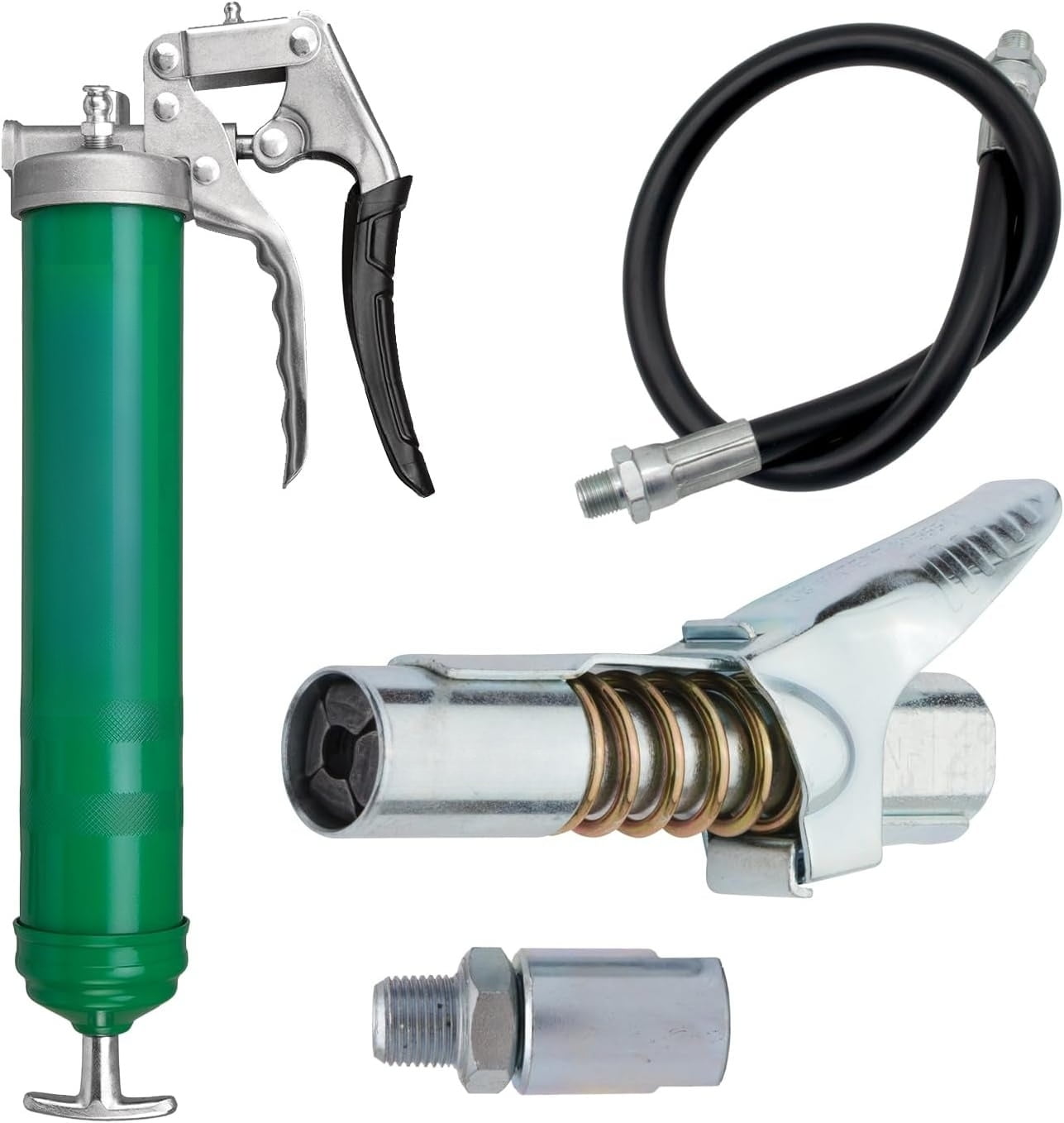 Heavy-Duty Pistol Grip Grease Gun. Includes our patented Grease Coupler ...