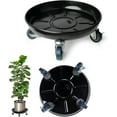 Heavy-Duty Plant Caddy with Wheels 12 Inch, 360° Lockable Caster ...