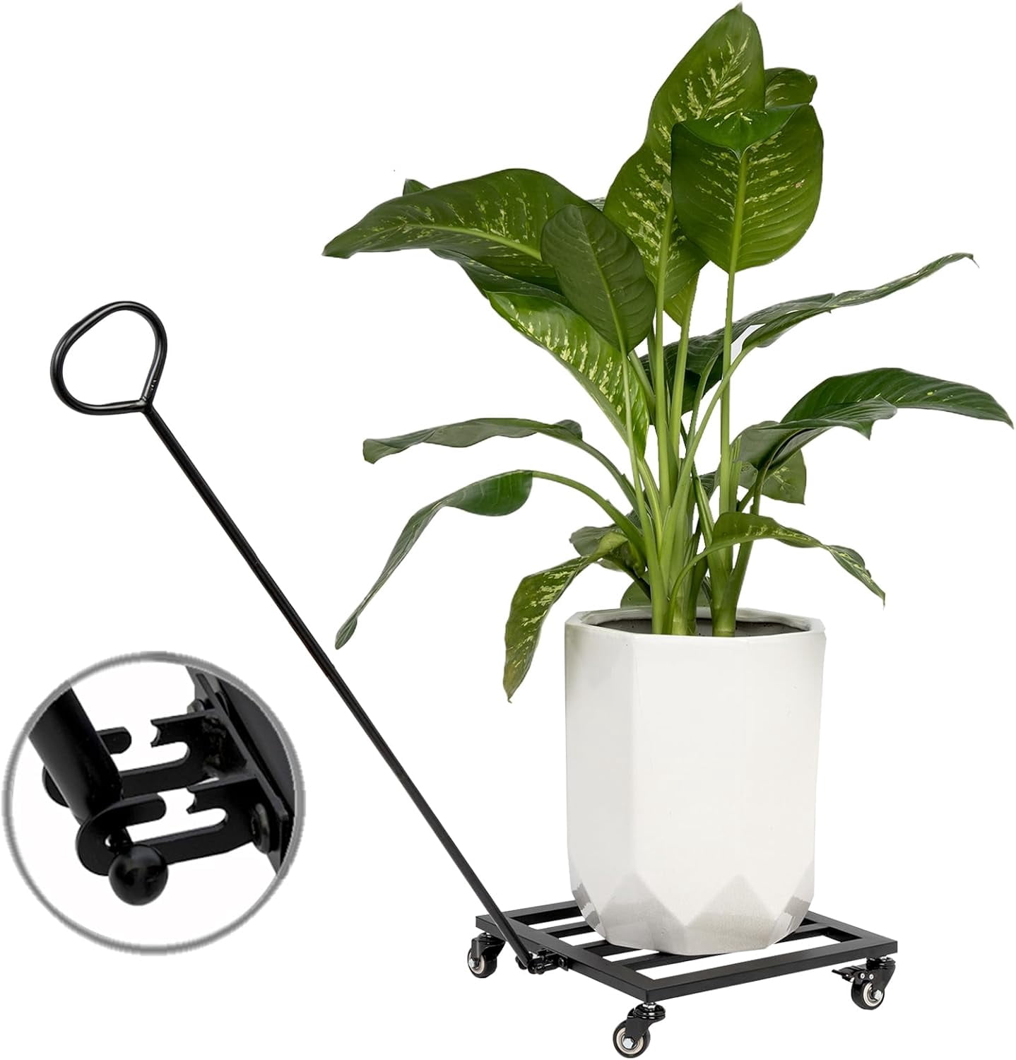 Heavy Duty Plant Caddy with Wheels 12Inch - 200lb Weight Capacity ...