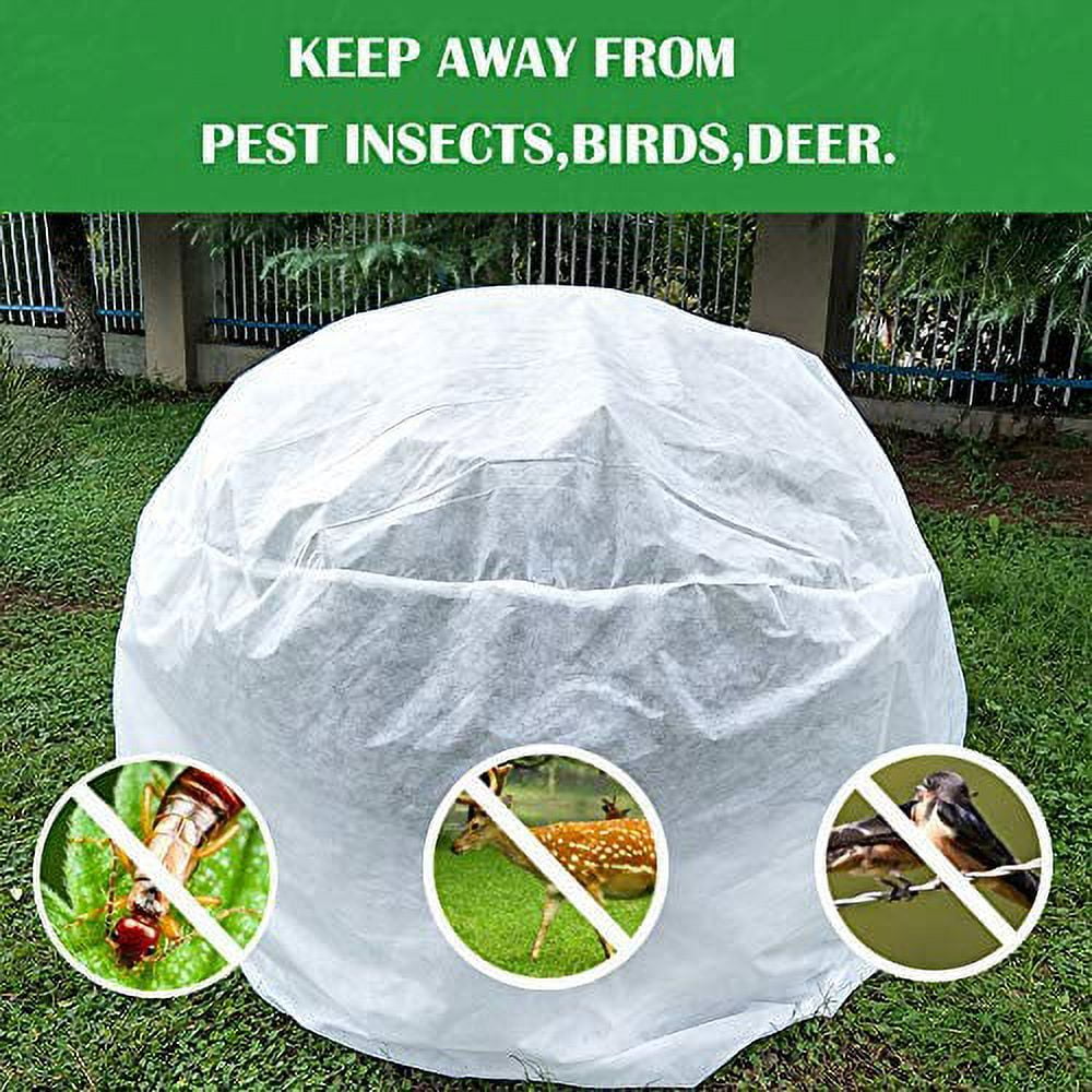 Heavy Duty Plant Cover Warm Worth Frost Blanket - 26" Hx 30" W Shrub ...