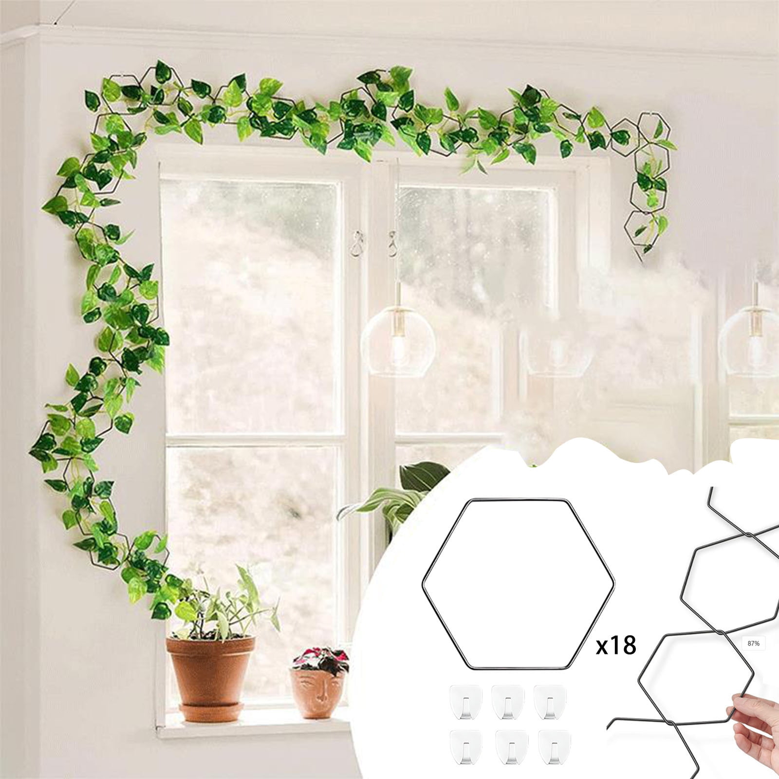 Heavy Duty Plant Stand Kit for Climbing Vines | DIY Garden Trellis Set ...