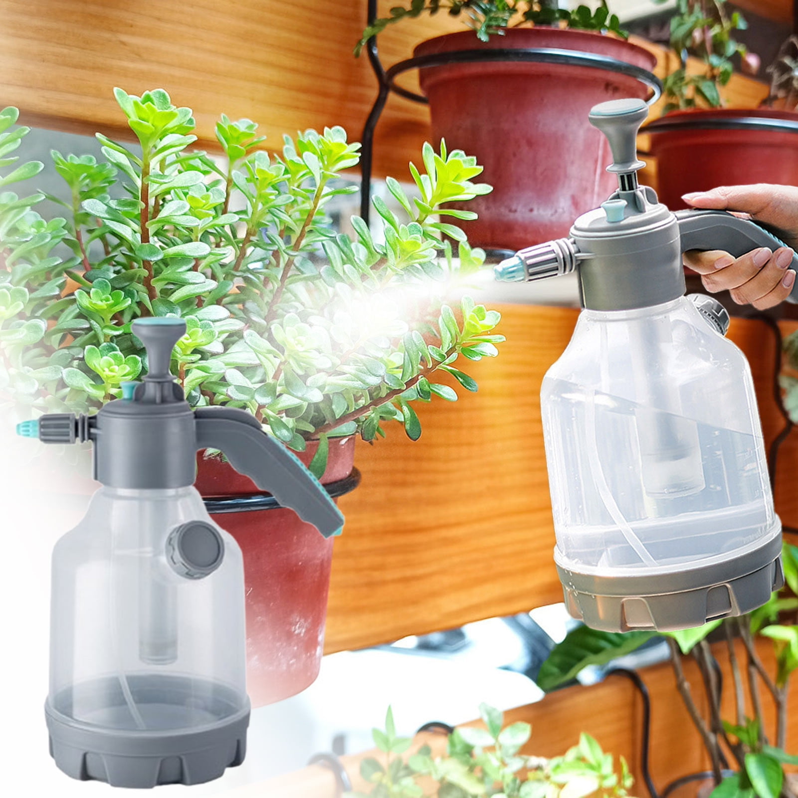 Heavy-Duty Plant Watering Can,Hand Pump Sprayer for Liquid Fertilizer ...