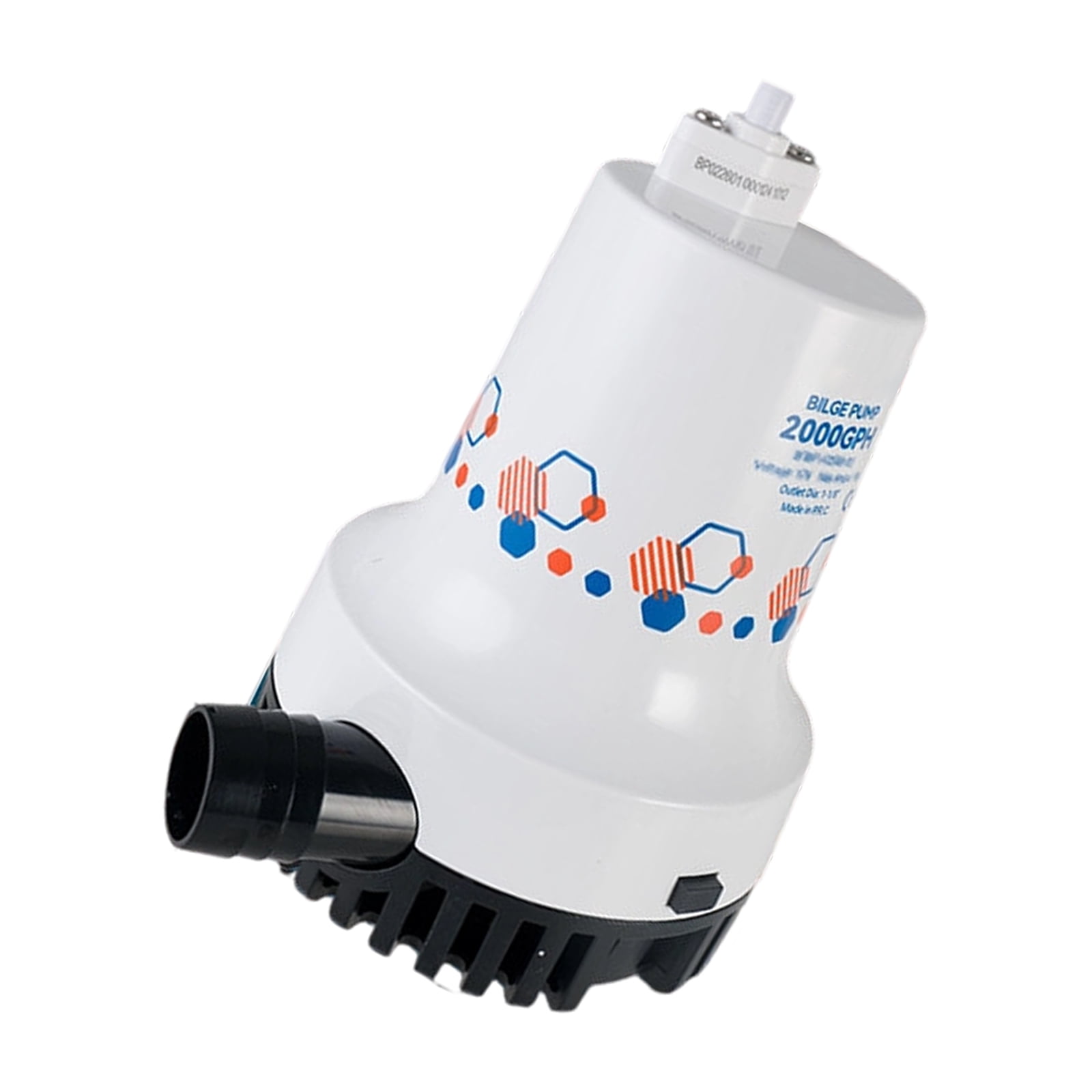 Heavy Duty Plastic Boat Bilge Water Pumps 12V Or 24V For Narrow Spaces ...